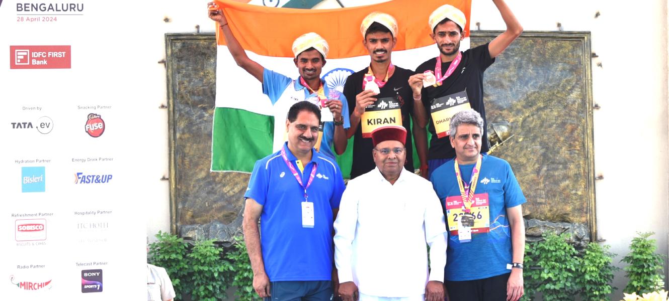 Lilian Kasait and Peter Mwaniki reign supreme at the TCS World 10K Bengaluru 2024